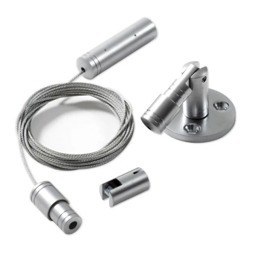 Cables, Kits and Brackets for Acrylic Window Poster Holders