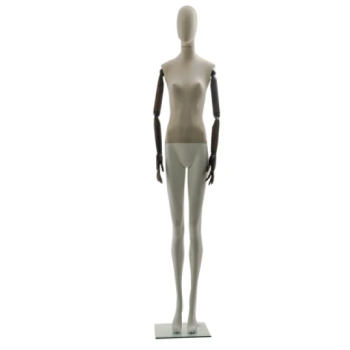 Articulated Female Mannequin - Cream | Valentino's