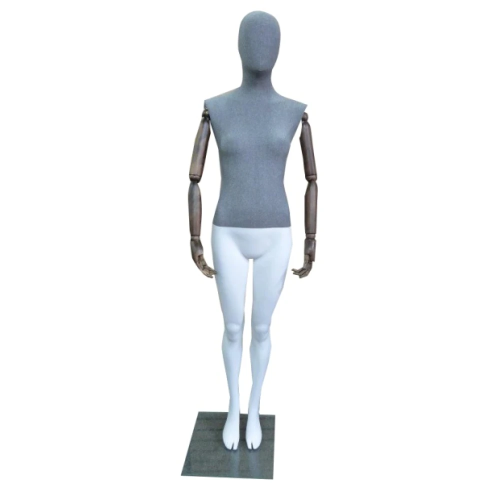 Articulated Female Mannequin - Grey | Valentino's UK
