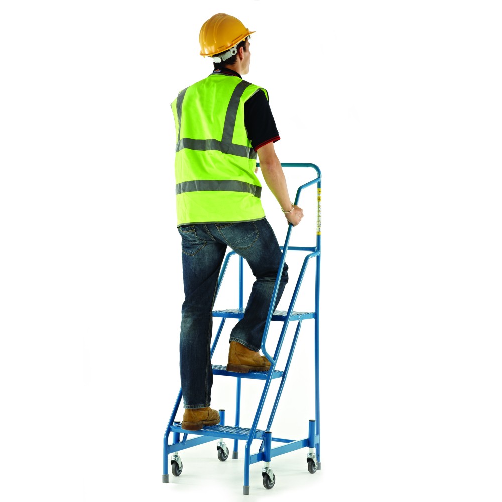 Mobile Warehouse Ladder | Mobile Step Ladders