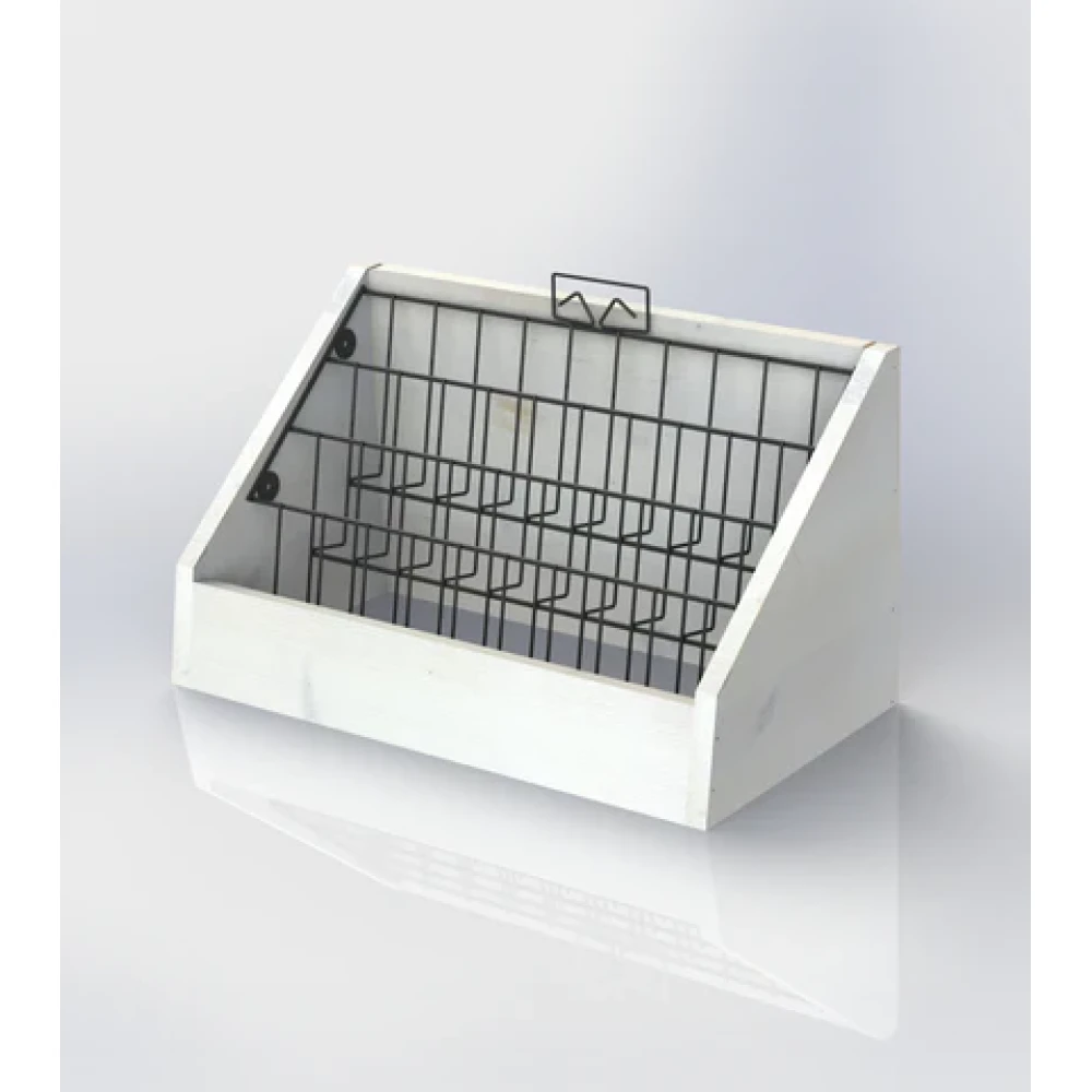 Organic Wooden Retail Counter Stand - UK