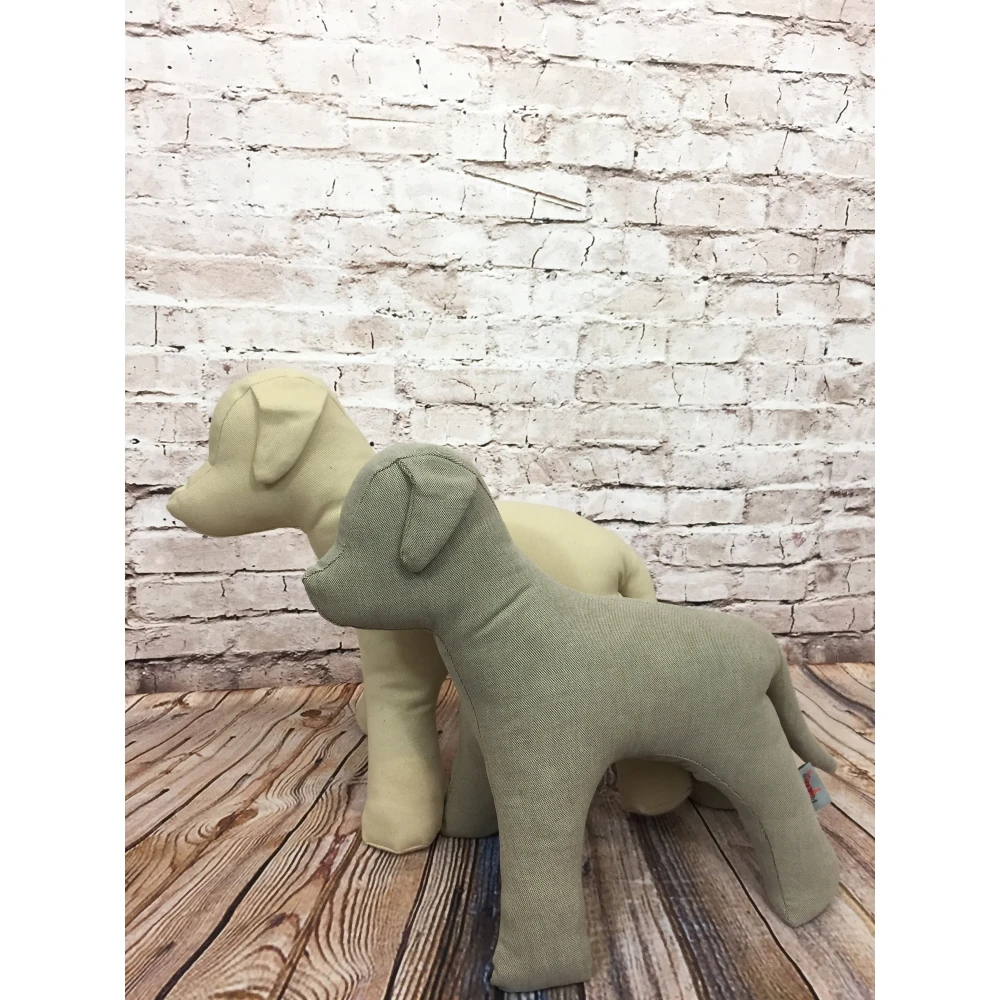 Custom Fabric Dog Models at Valentino's Displays