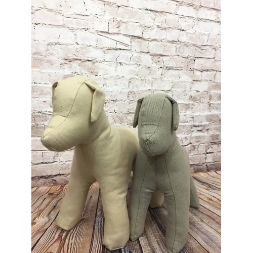 Custom Fabric Dog Models at Valentino's Displays