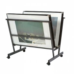 Flip File Poster Display | Art Storage Racks | Print Rack